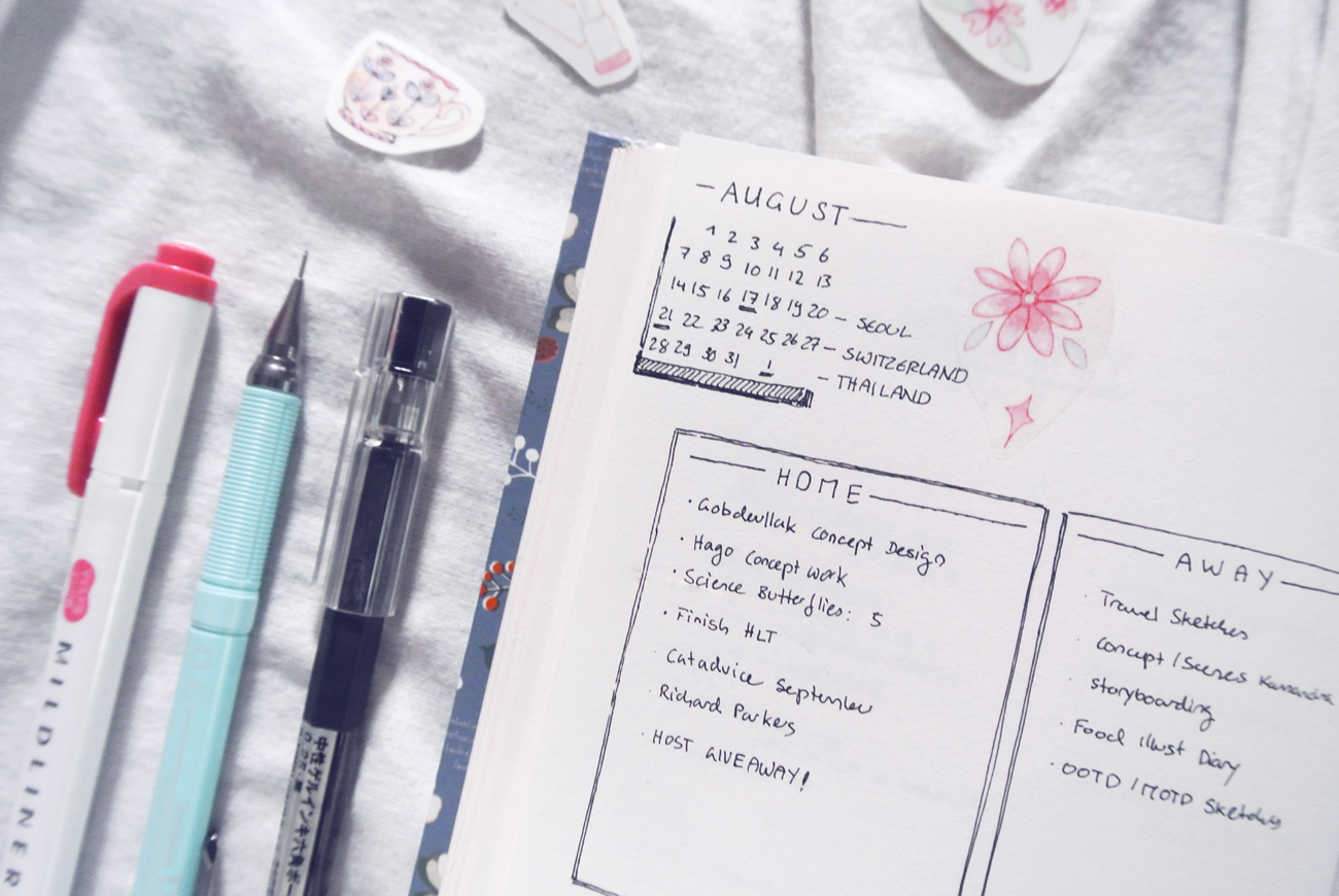 Simple Bullet Journal Setup - Back to Basics — evydraws