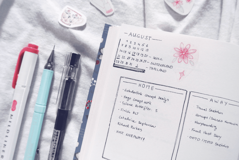 Simple Bullet Journal Setup - Back to Basics — Evelyne Park | Art