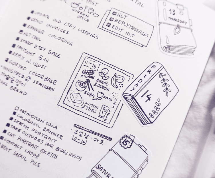 Simple Bullet Journal Setup - Back to Basics — Evelyne Park | Art