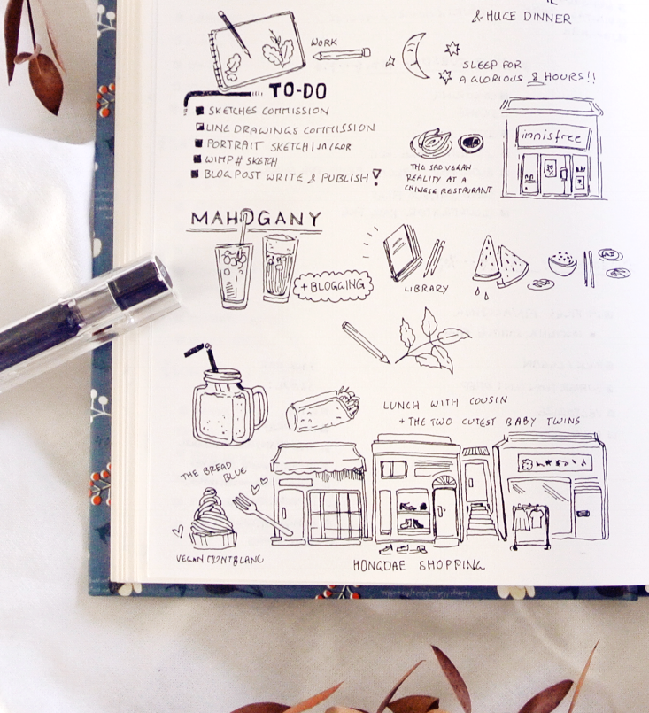 Colorful Weekend in Seoul: A Travel & Food Diary — evydraws