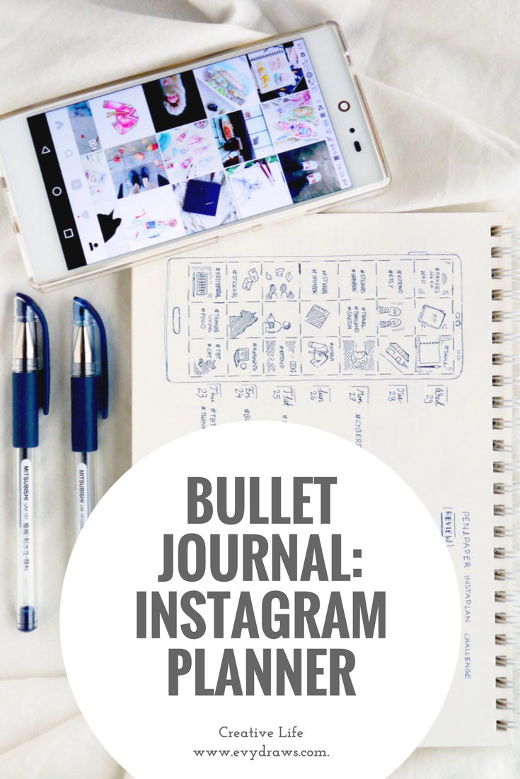 Instagram in my Bullet Journal: Cohesive Feed Planner & Tracker (+ Free ...