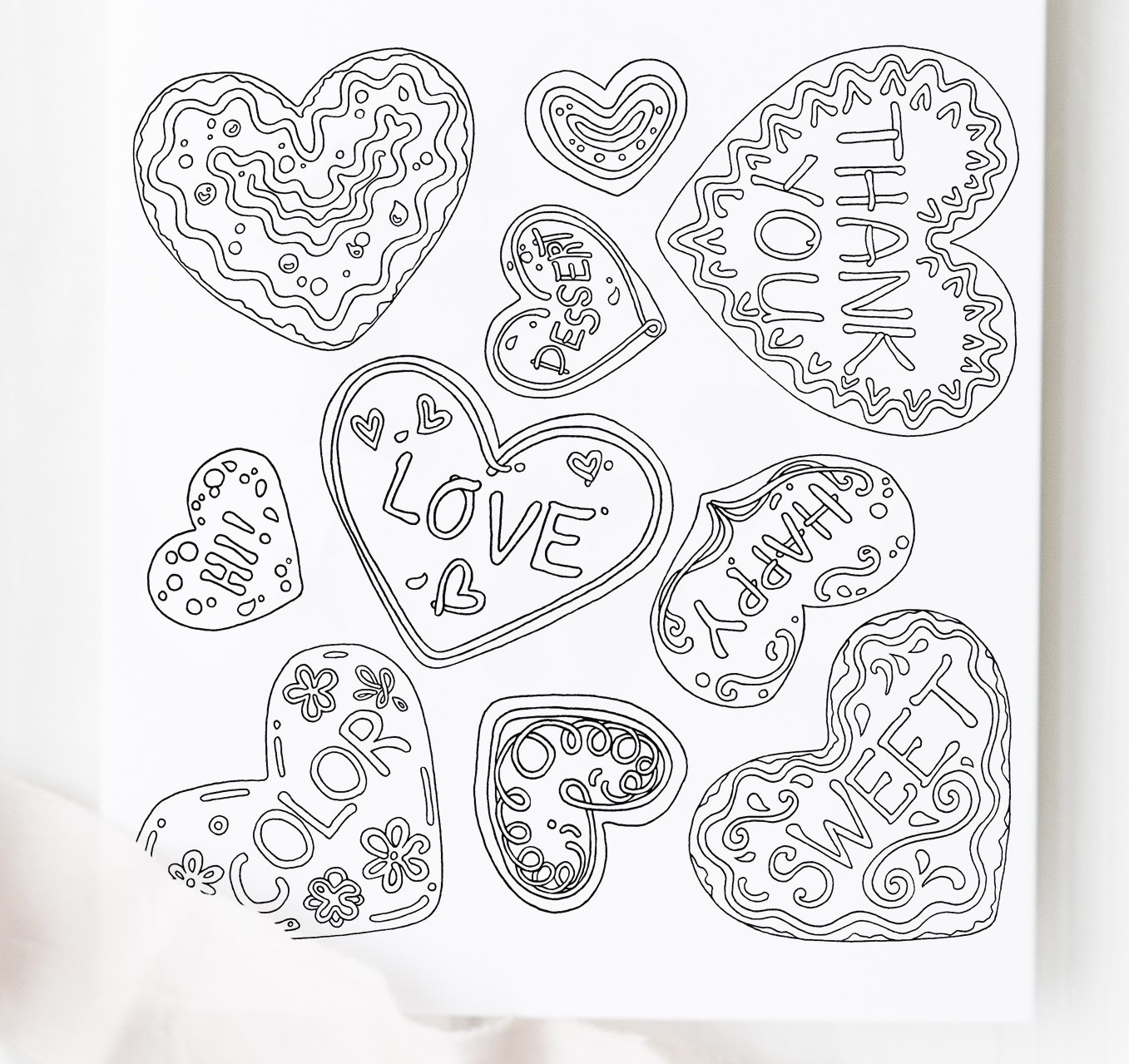 Creative & Artsy Valentine's Day Ideas (+ Free Printable!) — evydraws