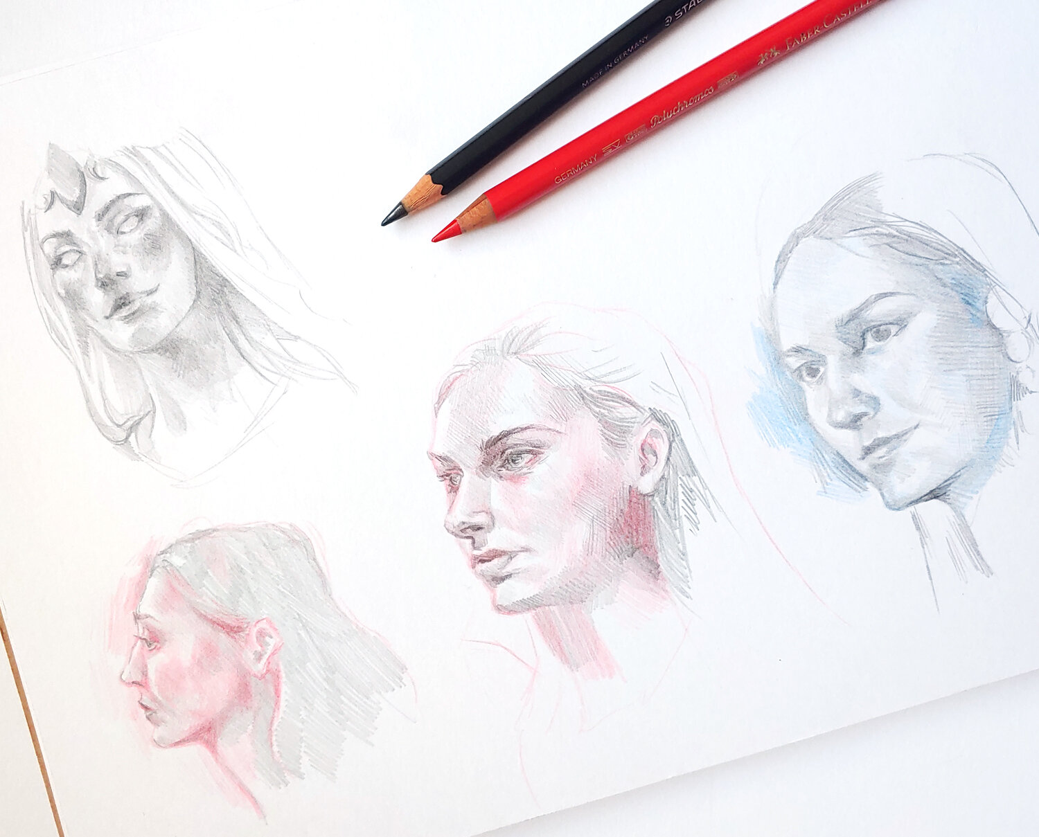 Portrait Sketching Practice of 2020 | Artist Reference Recommendations ...