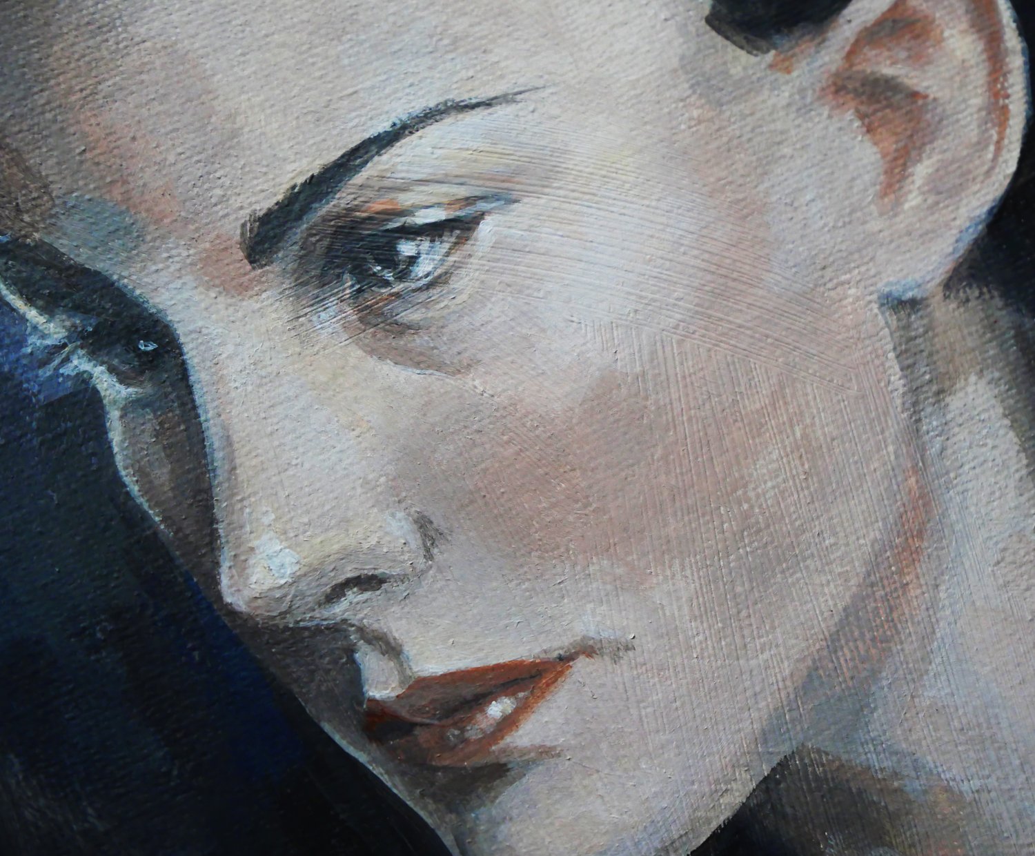 Arwen Undómiel | Original Acrylic Portrait — Evelyne Park | Art