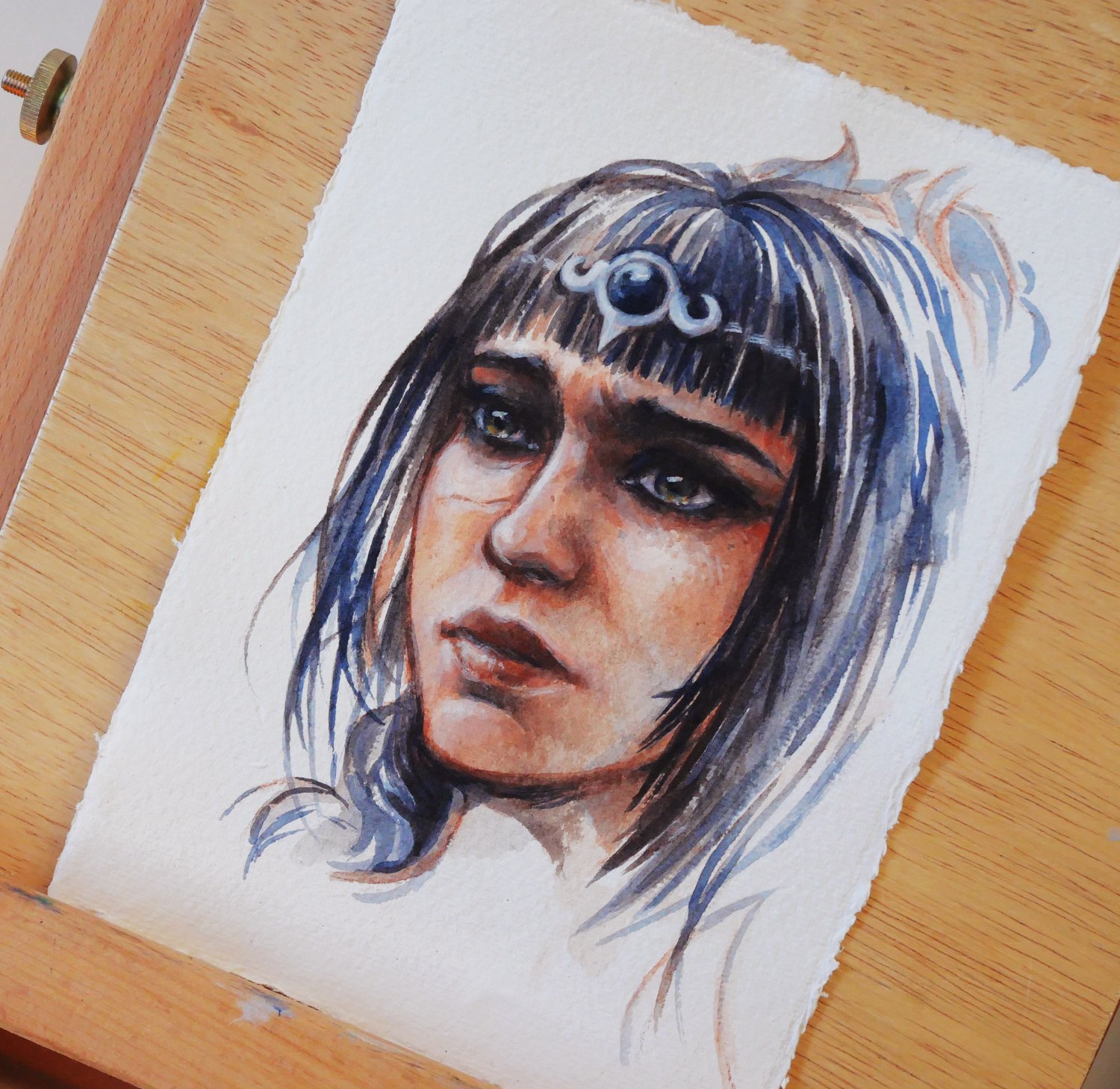 Original Painting : Shadowheart, Baldur's Gate 3 — Evelyne Park | Art