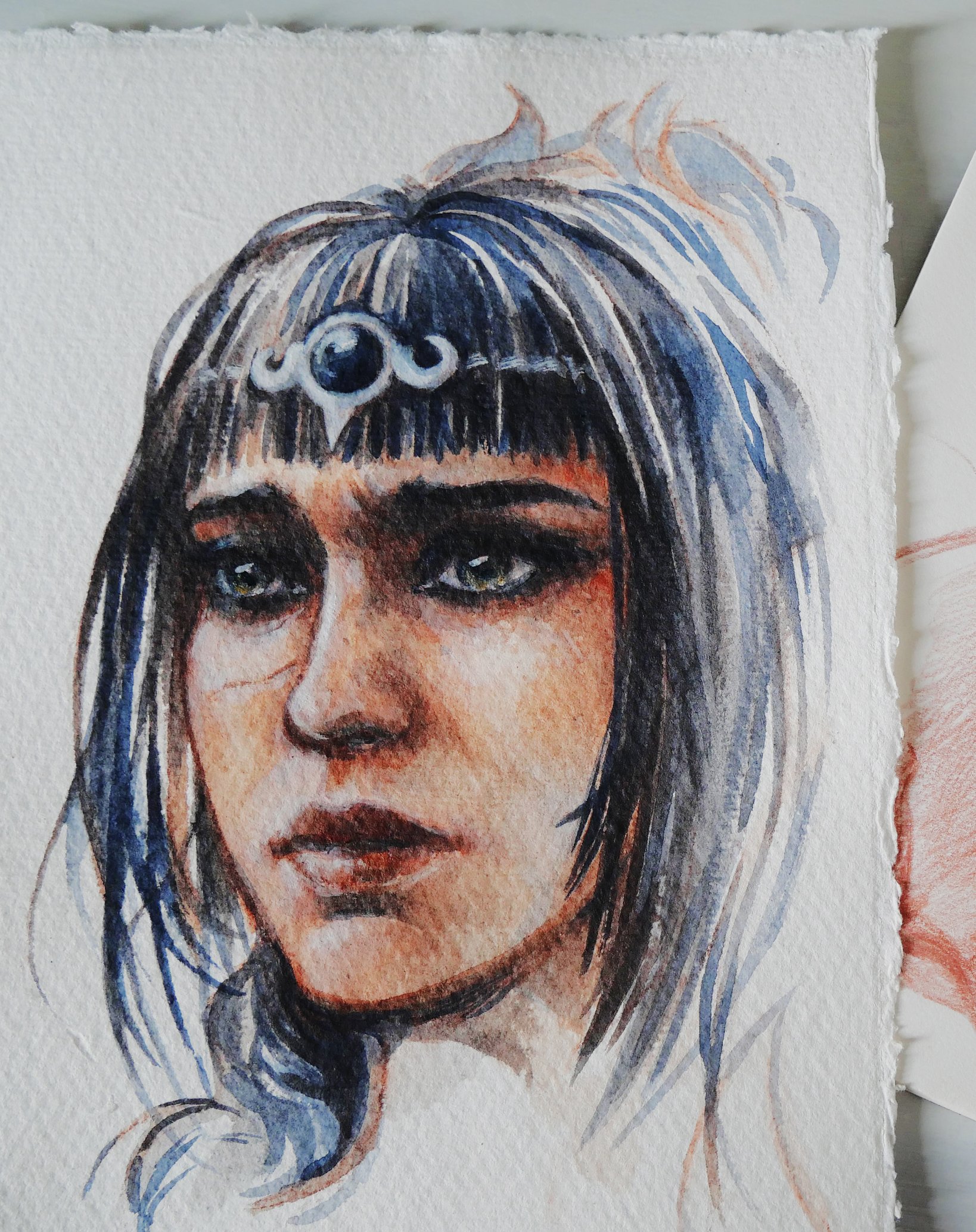 Original Painting : Shadowheart, Baldur's Gate 3 — Evelyne Park | Art