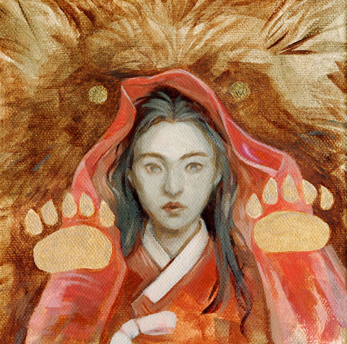 Korean Mythology : Miniature Paintings — Evelyne Park | Art