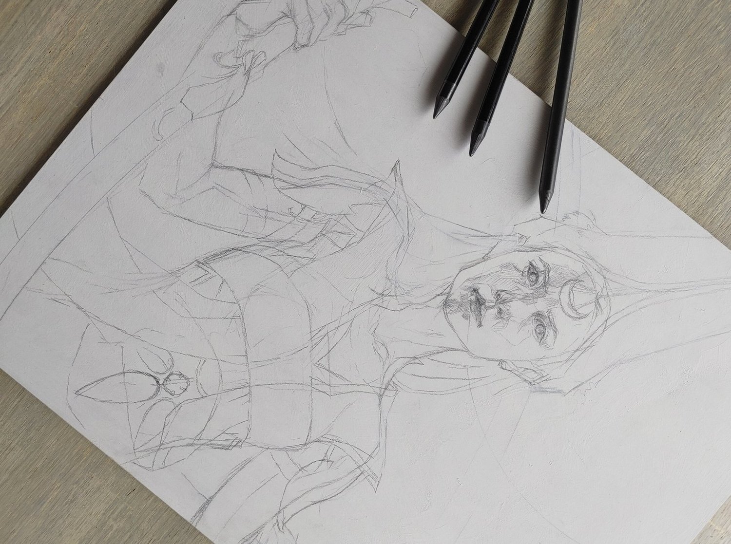 Fantasy Art Painting Process in Acrylics and Character Design — Evelyne ...