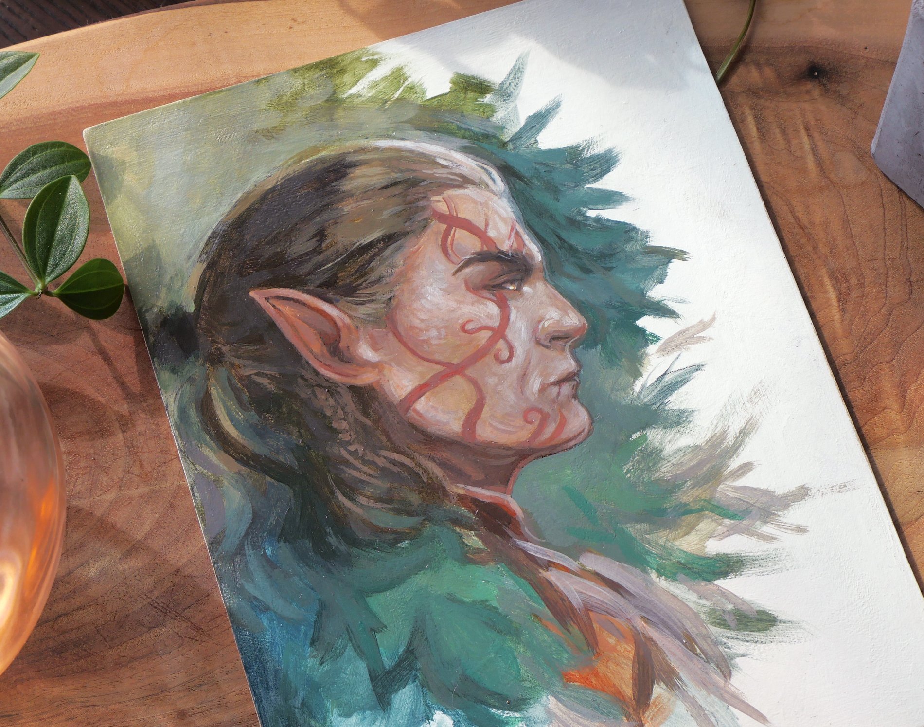 Character Portrait Originals | Baldur's Gate 3 Companions Acrylic ...