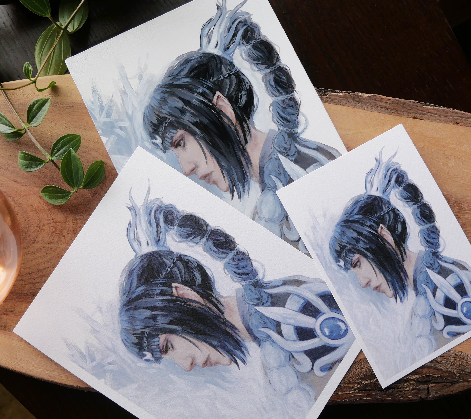Portrait Prints - Baldur's Gate 3 Companions, Character Art Print Set ...