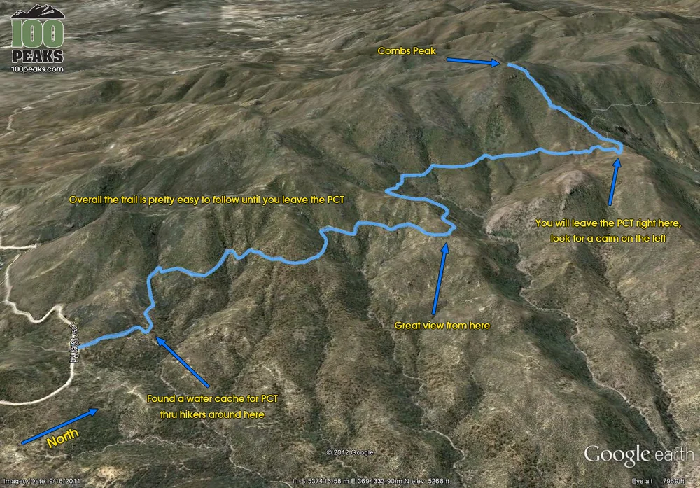 Combs Peak - Peak #15 — 100 Peaks