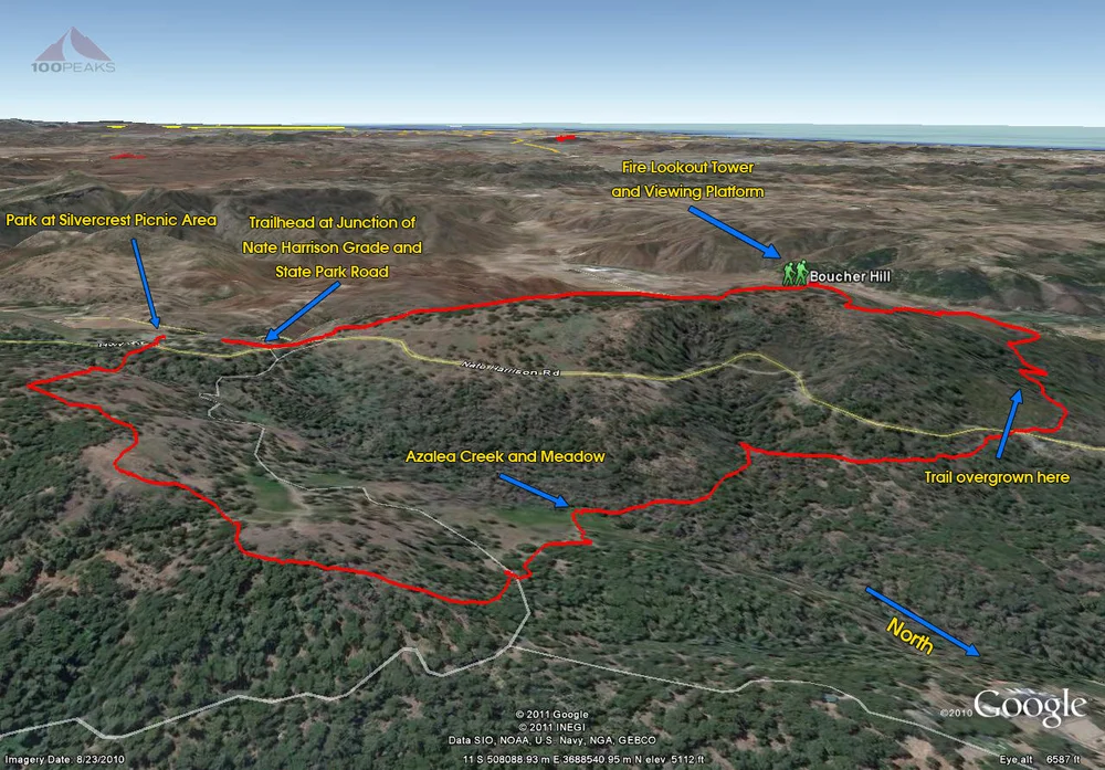 Boucher Hill - Peak #63 - Will this peak be closed with Palomar ...