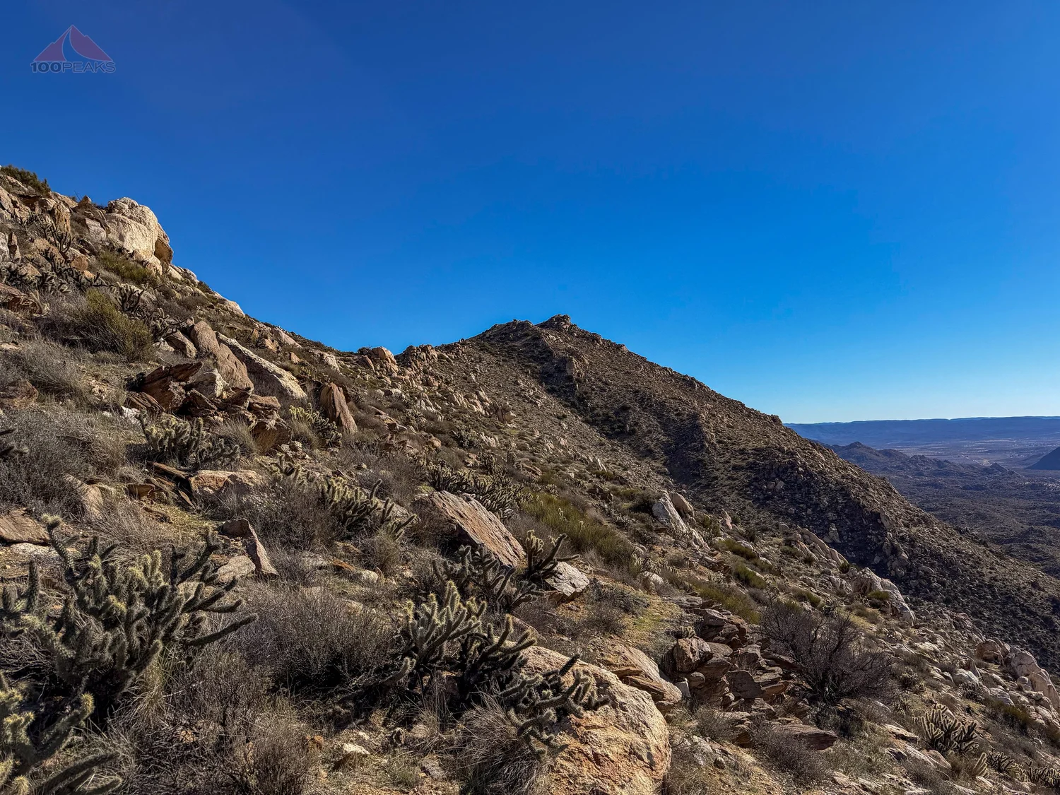 Peak 97 - Jacumba Mountain - A cross-country trek at the top of the ...