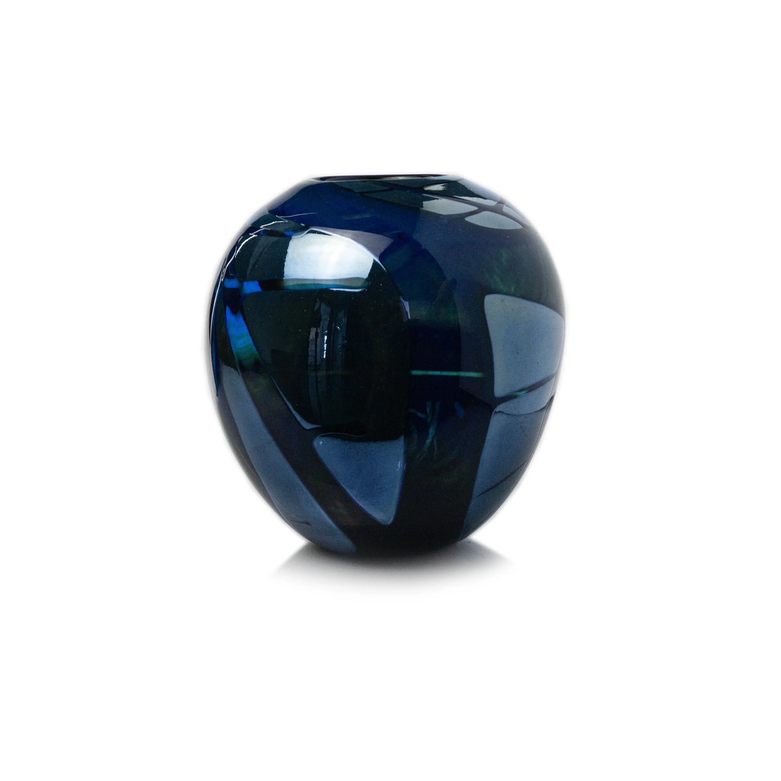 Blue Glass Orbs