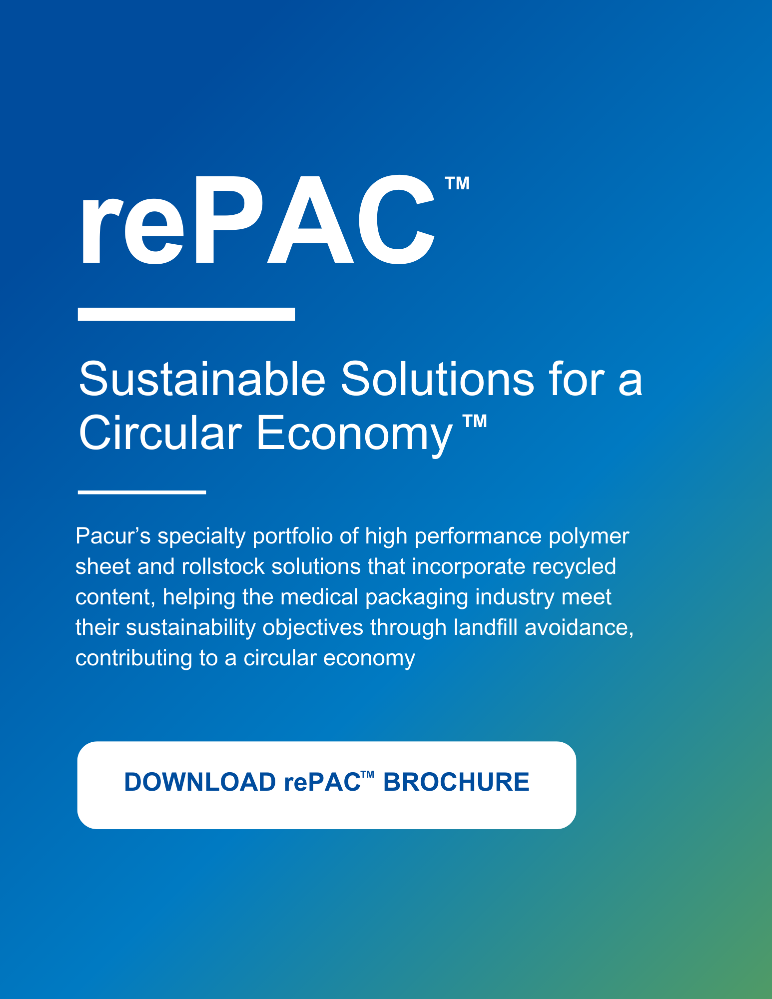 rePAC: Sustainable Solutions for a Circular Economy — PACUR