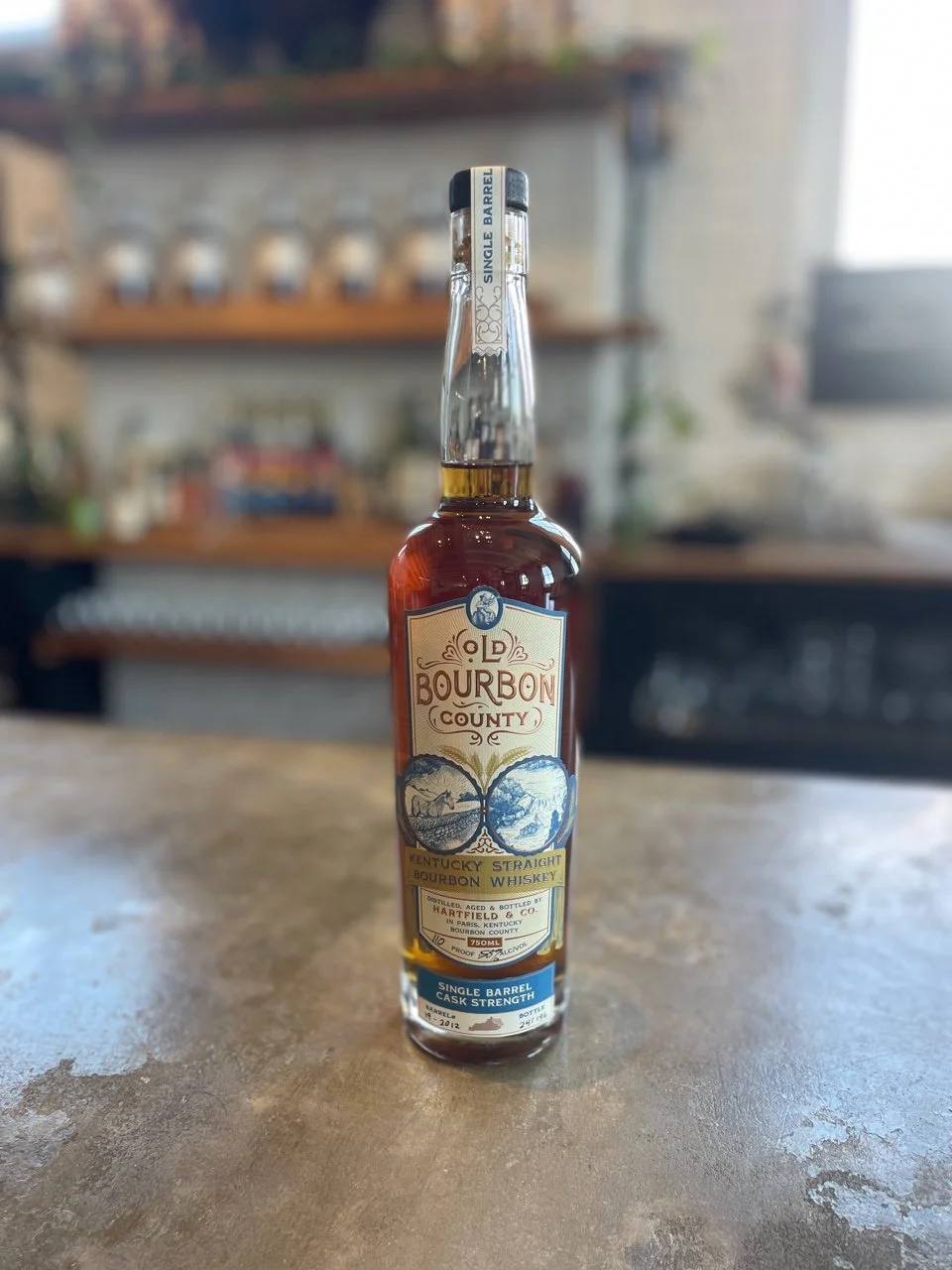 Custom Bourbon Bottles — Bourbon Country Burn