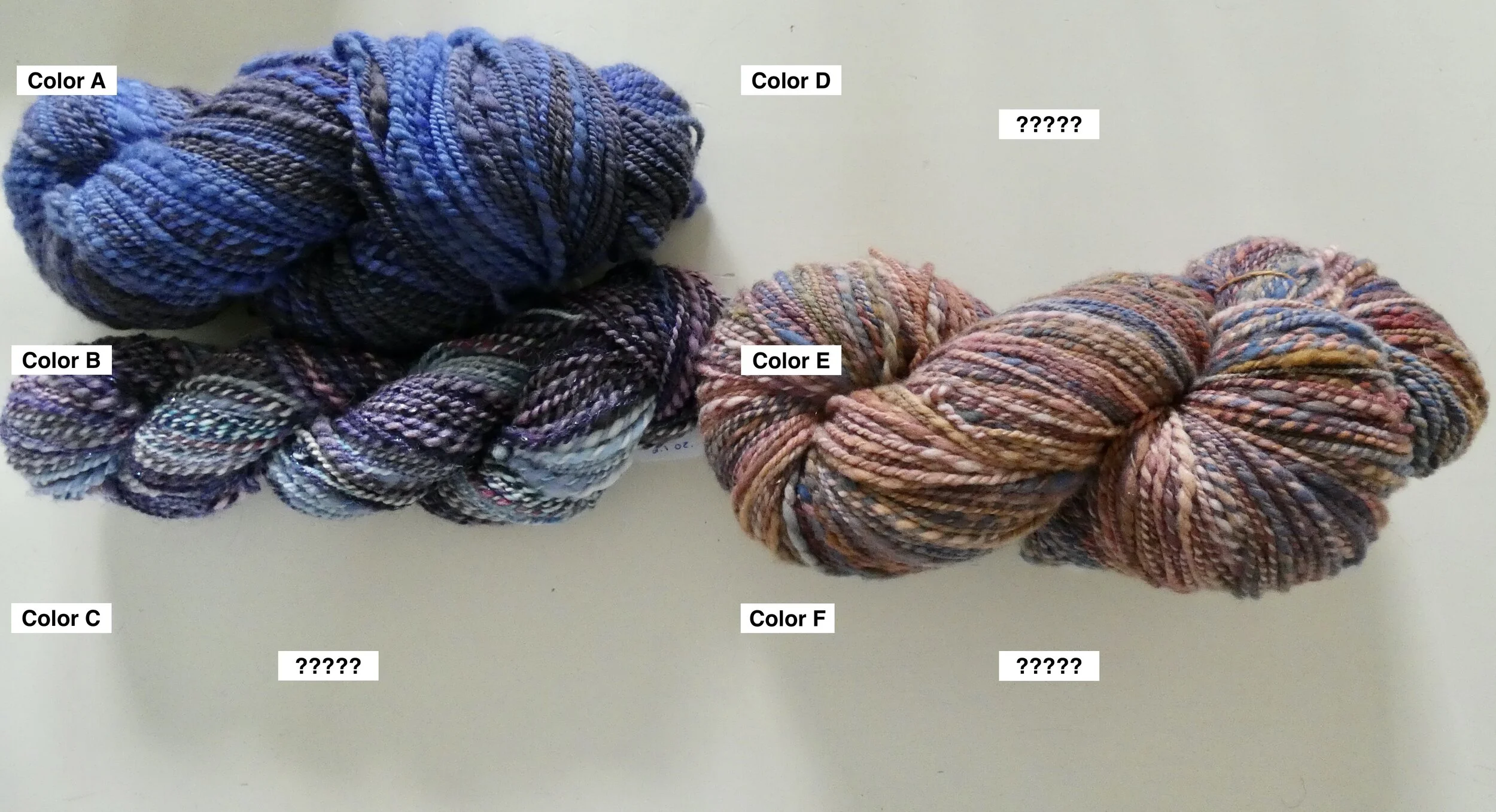 "Shopping" My Handspun — FLORA & FIBER