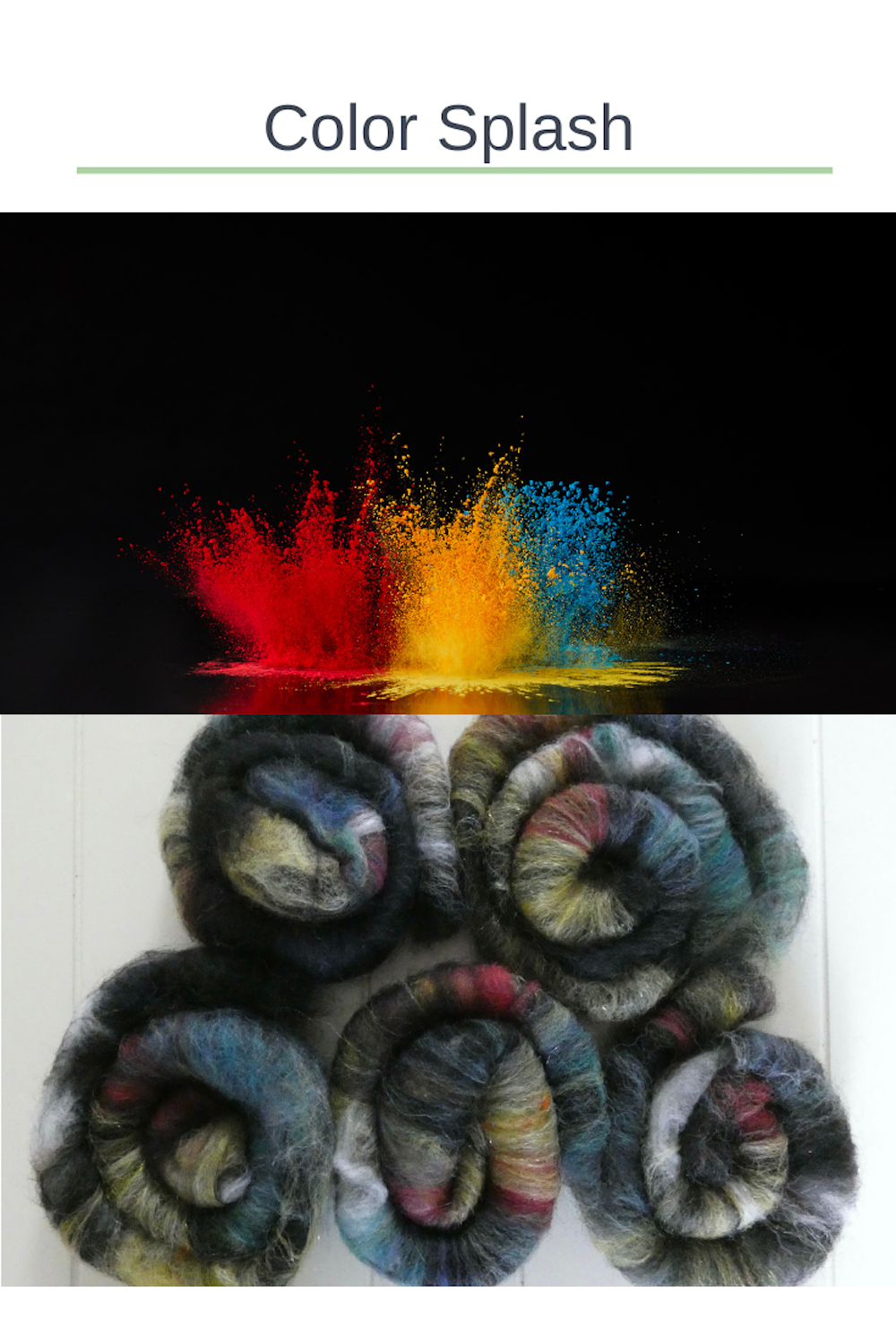 "Inspirational" Fiber Blending — FLORA & FIBER