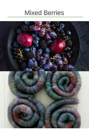 "Inspirational" Fiber Blending — FLORA & FIBER