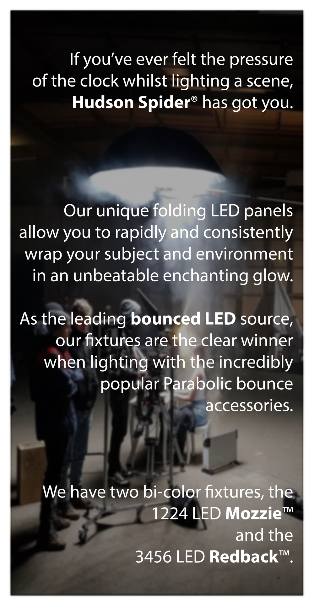 Lights — HUDSON SPIDER