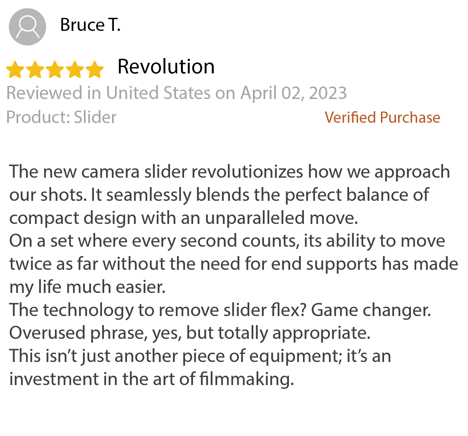 2'- 4' Slider — HUDSON SPIDER