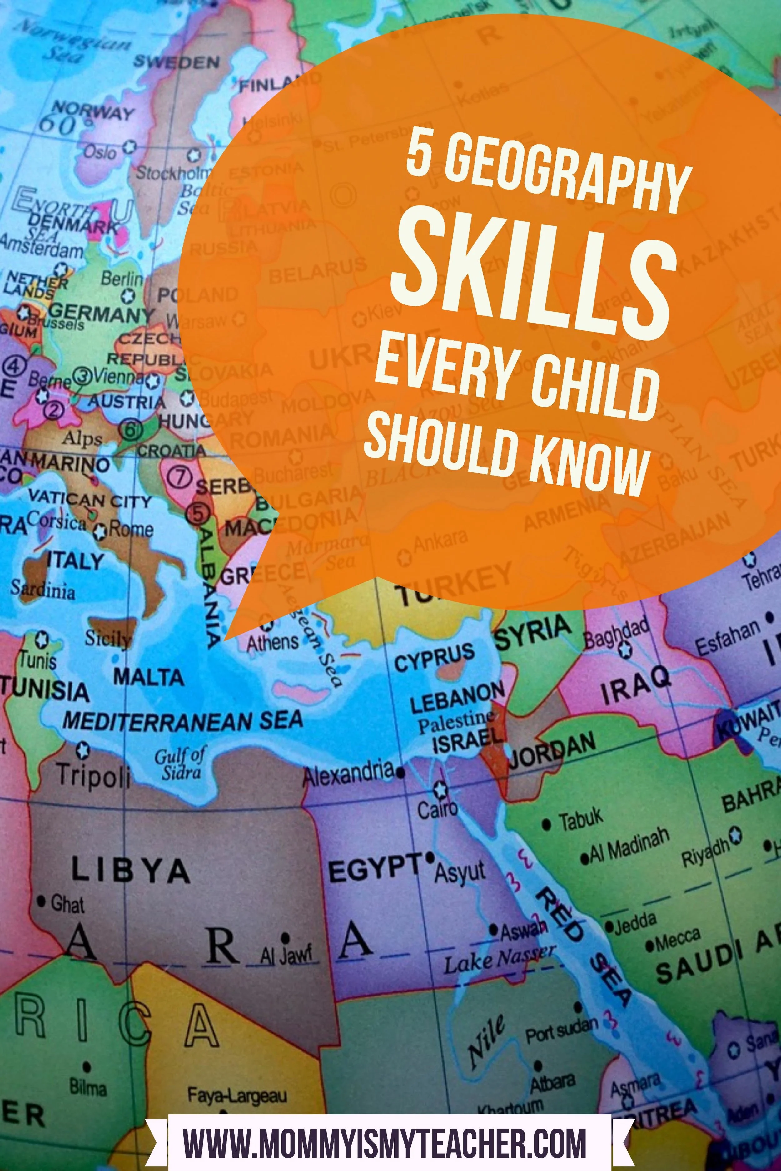 5 Geography Skills Every Child Should Know — Mommy is My Teacher