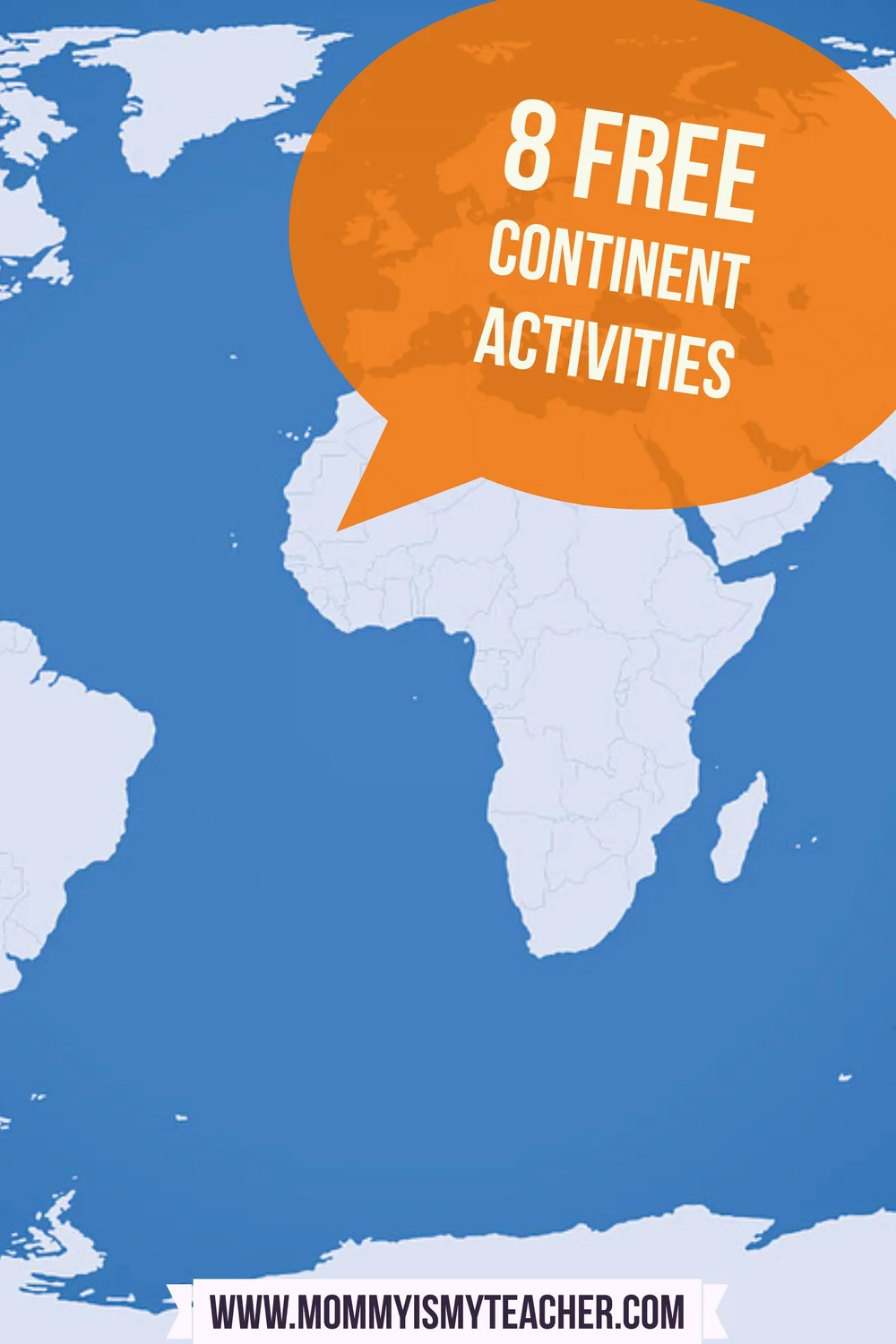 8 FREE Activities to Teach Your Children the Continents — Mommy is My ...