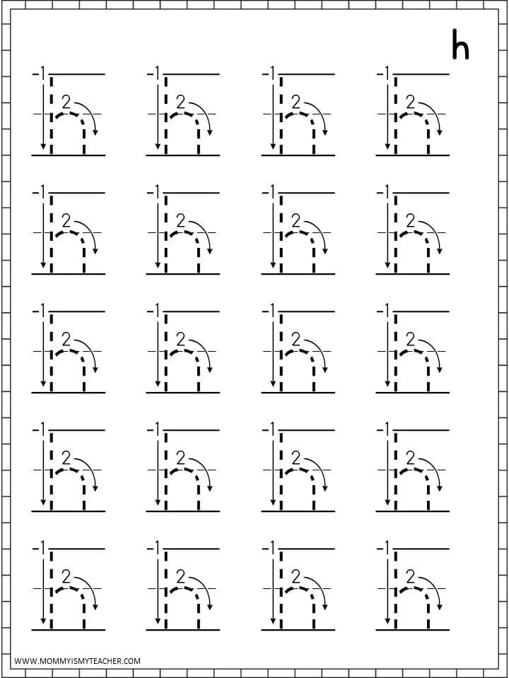 LETTER H PRINTABLES — Mommy is My Teacher