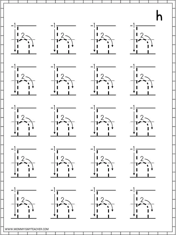 LETTER H PRINTABLES — Mommy is My Teacher