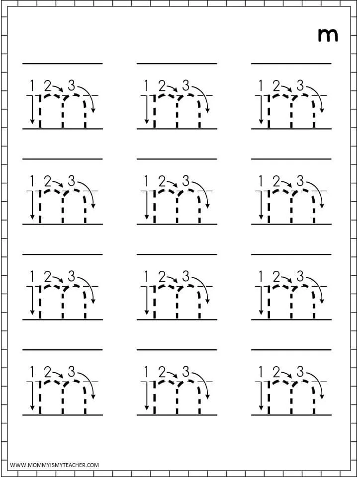 LETTER M PRINTABLES — Mommy is My Teacher