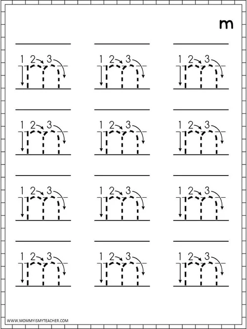 LETTER M PRINTABLES — Mommy is My Teacher