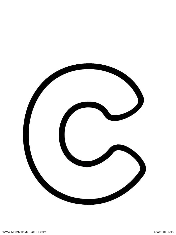 LETTER C PRINTABLES — Mommy is My Teacher