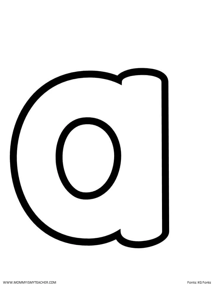 LETTER A PRINTABLES — Mommy is My Teacher