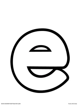 LETTER E PRINTABLES — Mommy is My Teacher