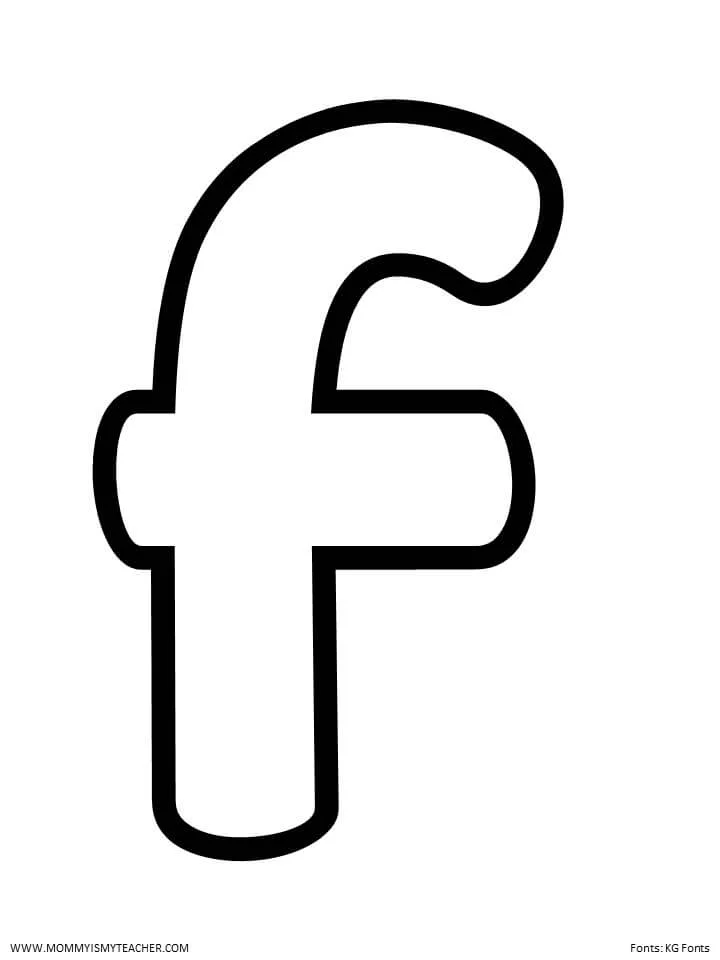 LETTER F PRINTABLES — Mommy is My Teacher