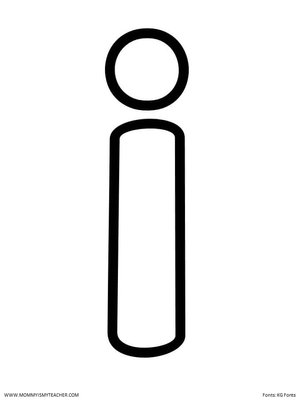 LETTER I PRINTABLES — Mommy is My Teacher