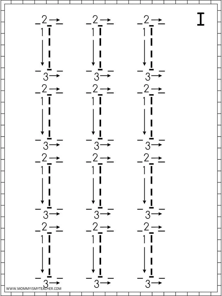 LETTER I PRINTABLES — Mommy is My Teacher