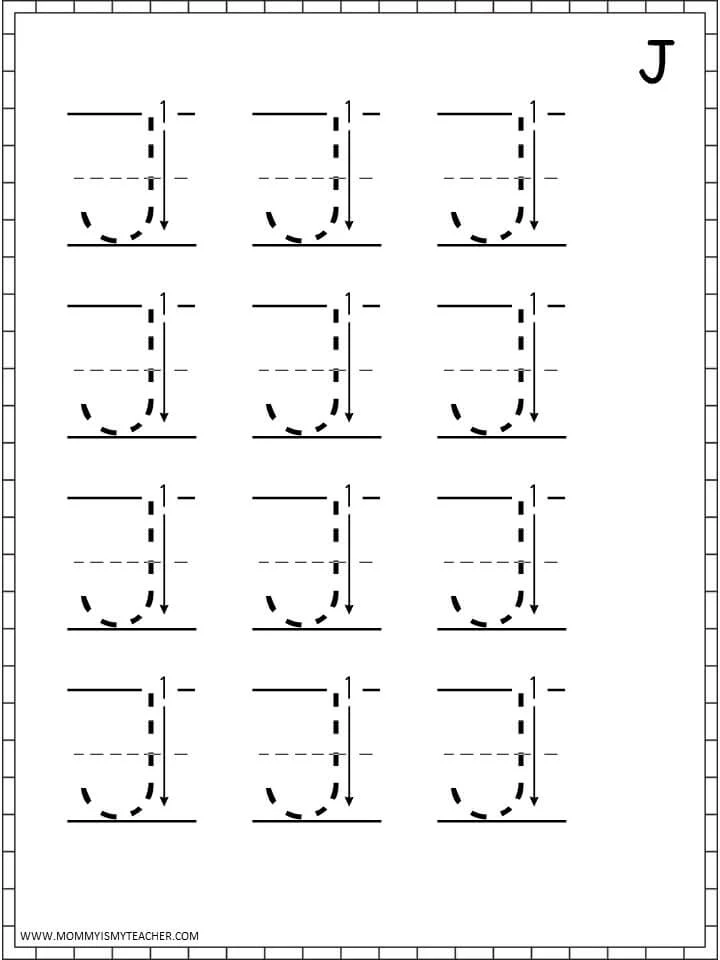 LETTER J PRINTABLES — Mommy is My Teacher
