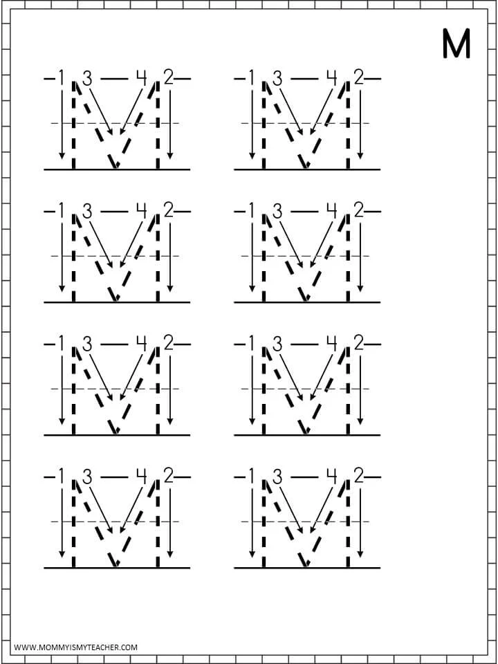 LETTER M PRINTABLES — Mommy is My Teacher