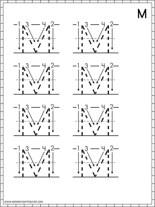 LETTER M PRINTABLES — Mommy is My Teacher