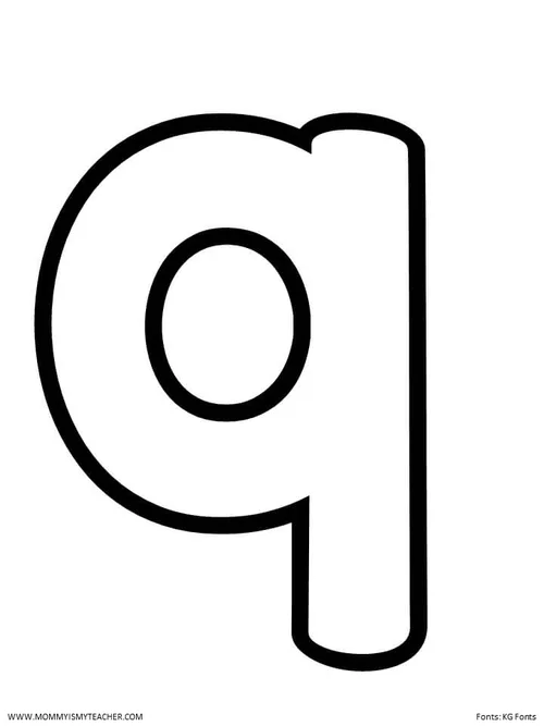 LETTER Q PRINTABLES — Mommy is My Teacher