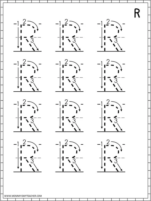 LETTER R PRINTABLES — Mommy is My Teacher
