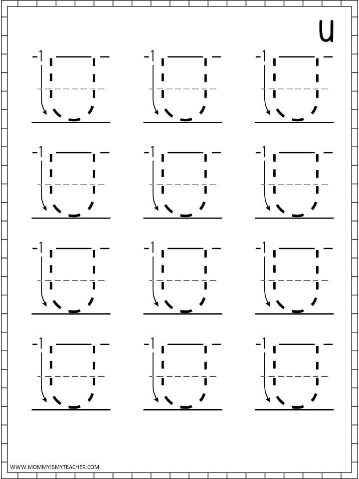 LETTER U PRINTABLES — Mommy is My Teacher