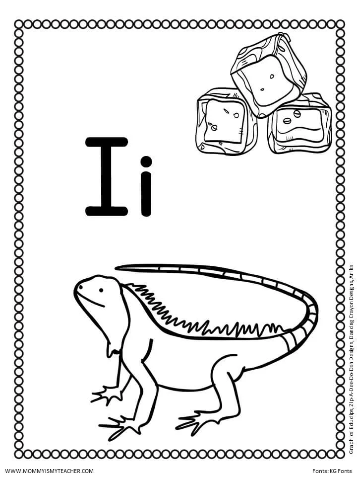 LETTER I PRINTABLES — Mommy is My Teacher