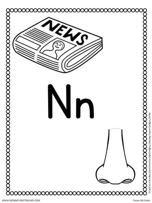 LETTER N PRINTABLES — Mommy is My Teacher