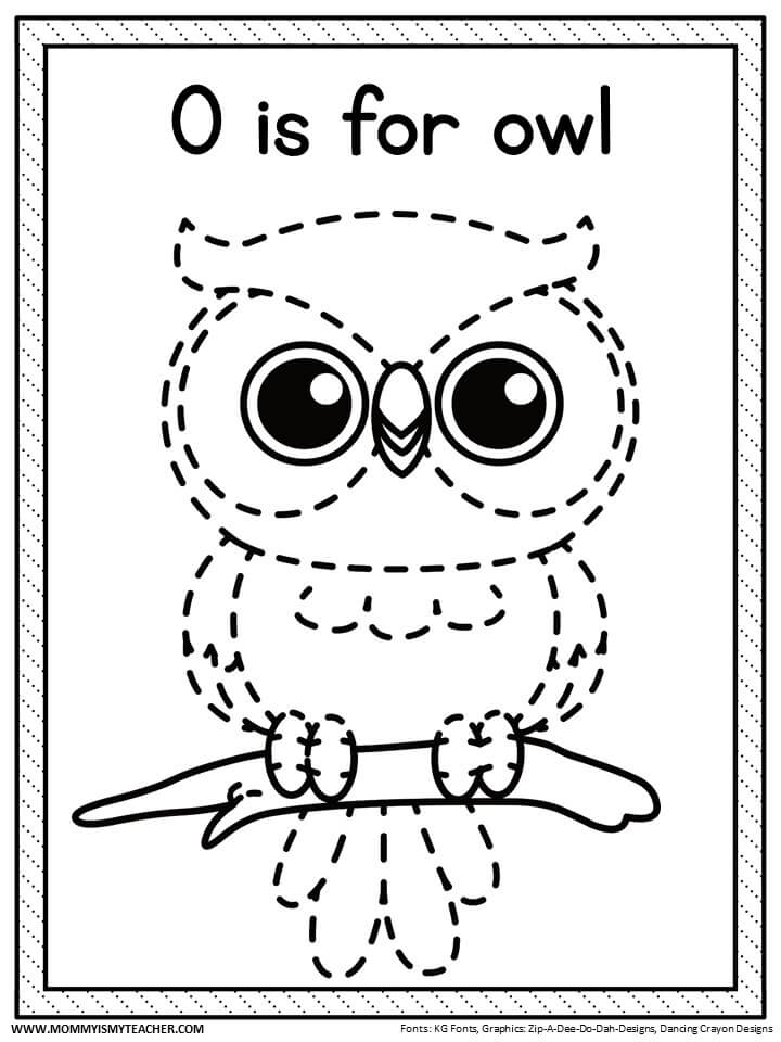 LETTER O PRINTABLES — Mommy is My Teacher