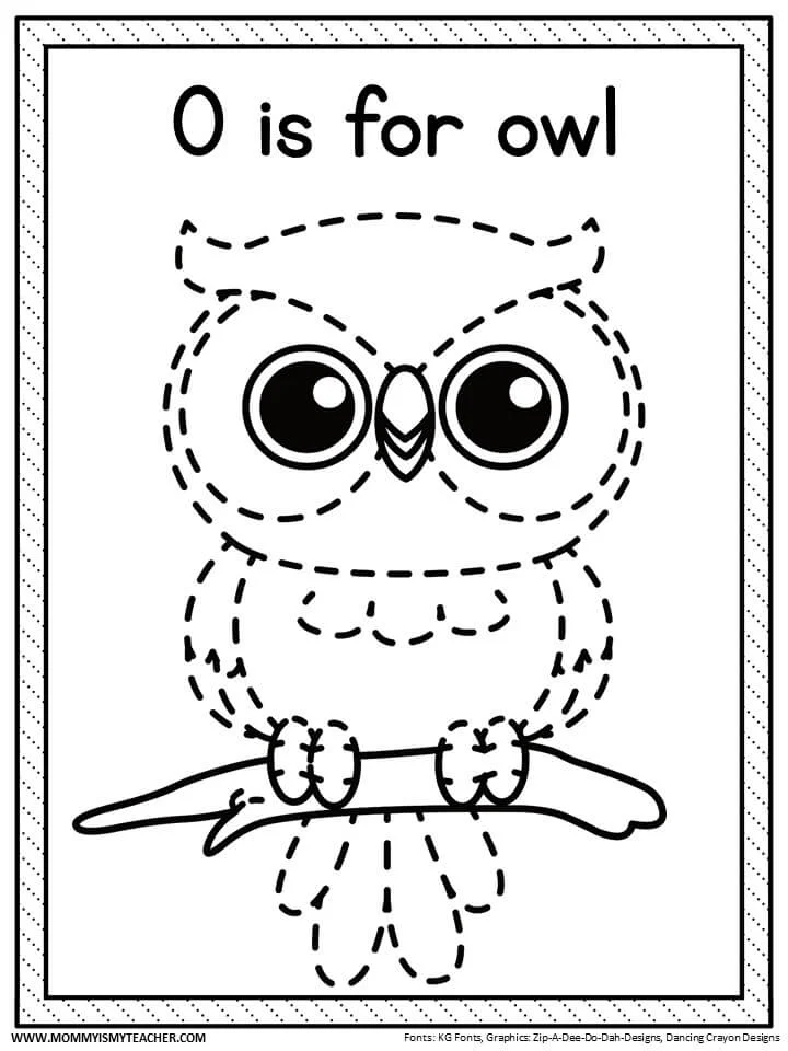 LETTER O PRINTABLES — Mommy is My Teacher