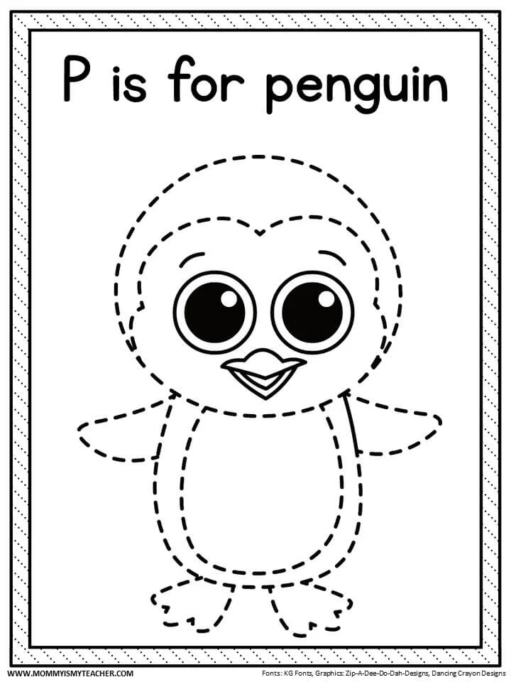 LETTER P PRINTABLES — Mommy is My Teacher