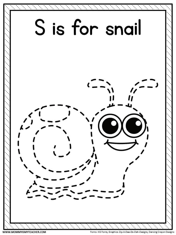 Letter S Preschool Printables — Mommy is My Teacher