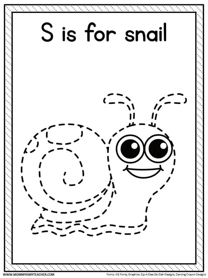 Letter S Preschool Printables — Mommy is My Teacher